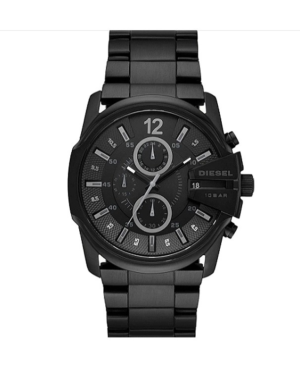Diesel Master Chief Chronograph Black Men's Quartz Watch Model DZ4180 | Arktastic
