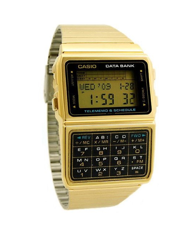 Casio CASIO DATABANK CALCULATOR GOLD | Arktastic