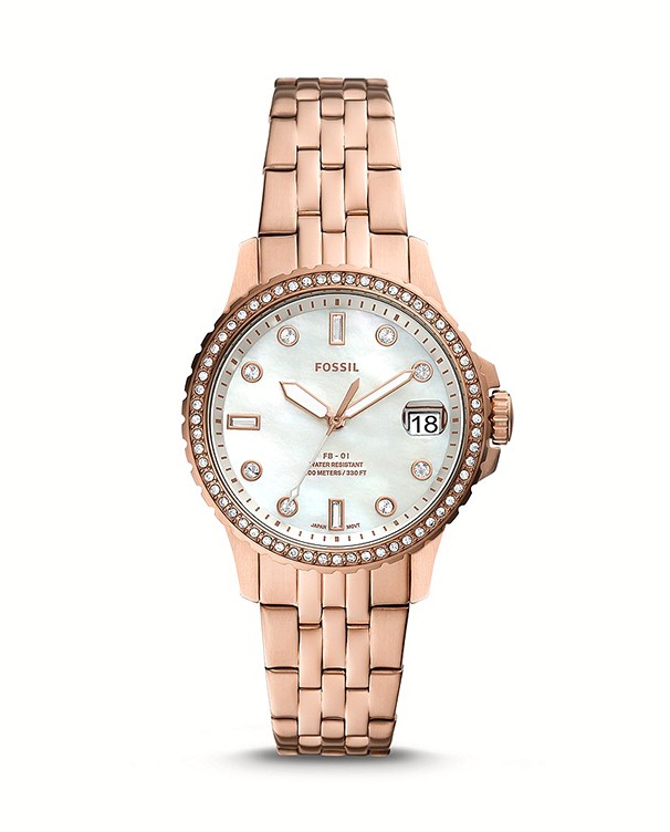 Fossil Fb-01 Mother of Pearl Dial Women's Watch Model es4995 | Arktastic