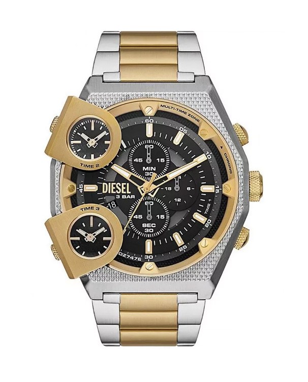 Diesel Sideshow Chronograph Black Dial Quartz Men's Watch Model DZ7476 ...