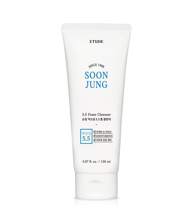Etude house SOON JUNG ph5.5 Foam Cleanser 150ml (2022)