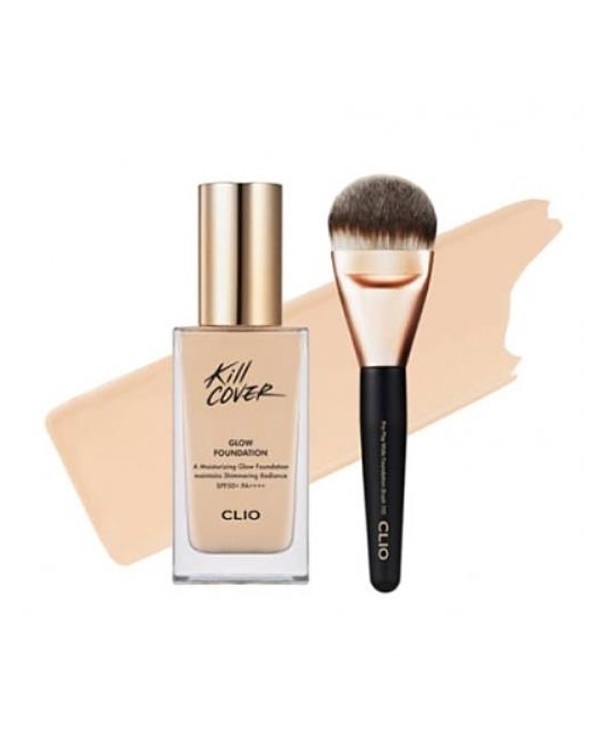 Clio Kill Cover Glow Foundation Special Set #IVORY
