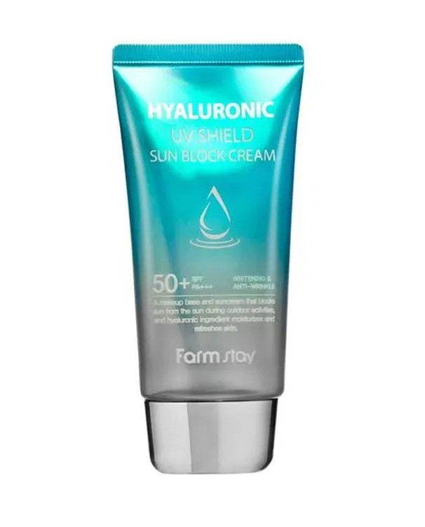 Farm stay Hyaluronic Uv Shield Sun Block Cream | Arktastic